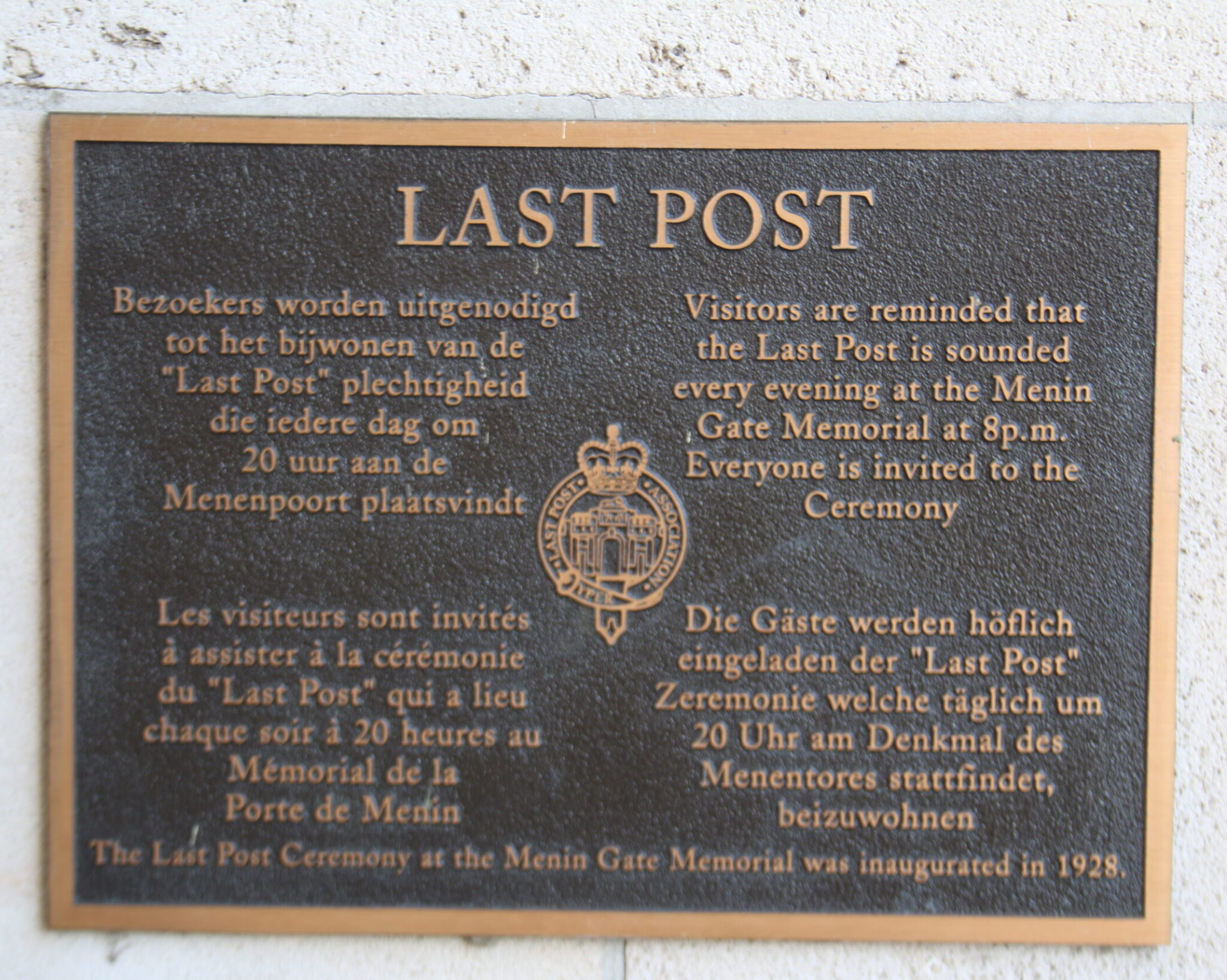 Last Post - Histories